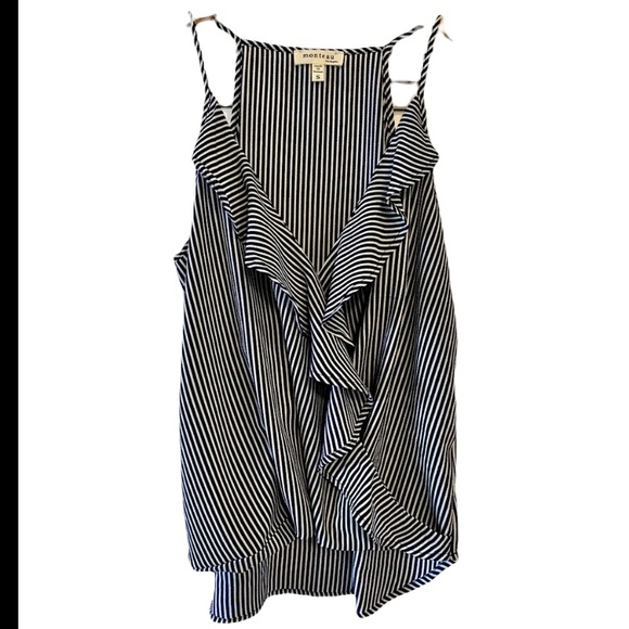 Monteau | Tops | Monteau Striped Tank | Poshmark